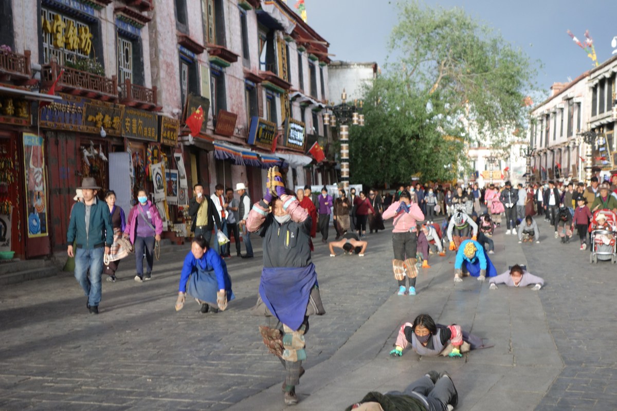 Arriving in ultra modern Lhasa | franceslk